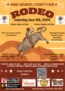Anne Arundel County Fair | Rodeo 2024